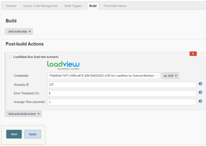 Jenkins - LoadView - beplay体育下载官网